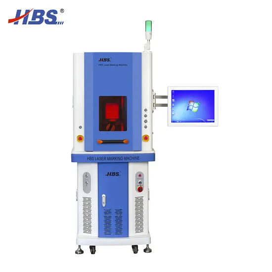 Hbs Laser Germany Standard Fiber Laser Marking Machine/Full Enclosed ...